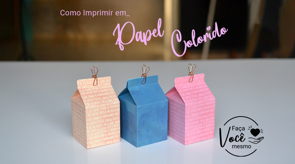 Como Imprimir em Papel Colorido - Color Pop Mimo - Blog Mimo Crafts
