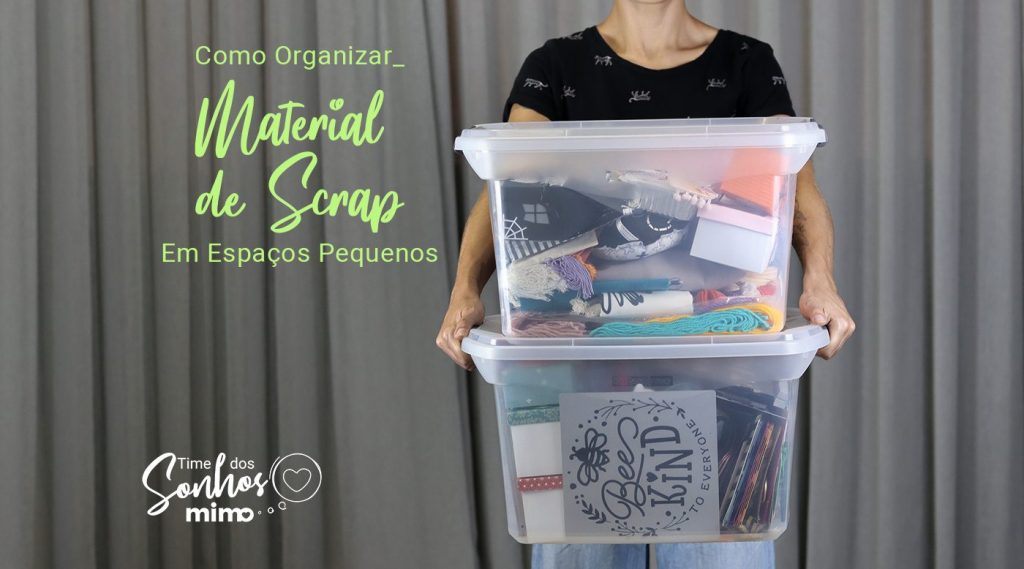 Como Organizar Material de Scrap Sem Ter Espaço - Blog Mimo Crafts