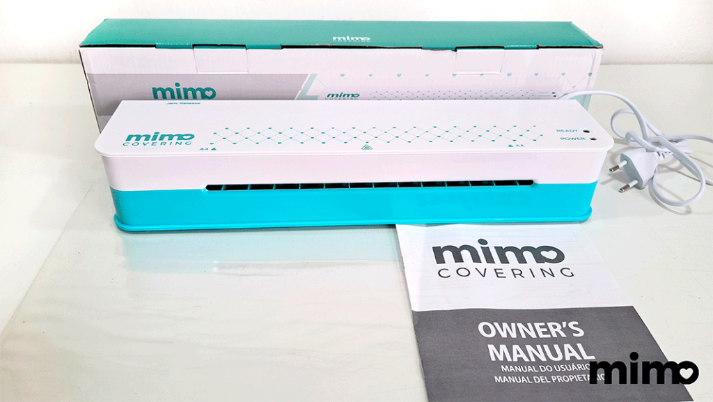 Laminadora A4 - Como Fazer Laminação na Mimo Covering - Blog Mimo Crafts